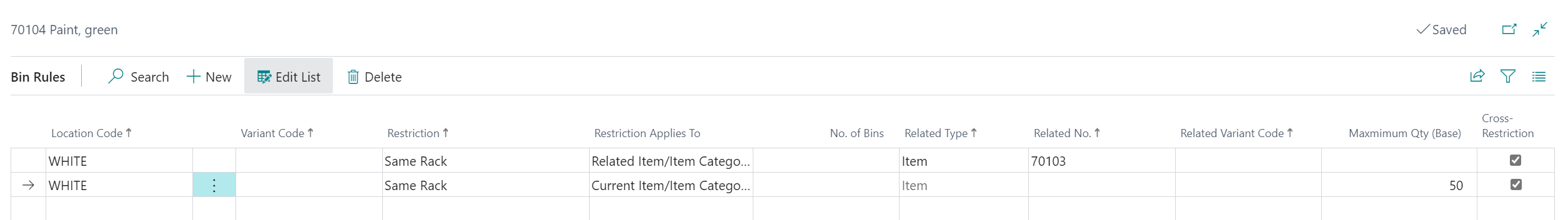 Clever Dynamics - Bin Rules